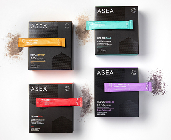 (4) Asea CELL PERFORMANCE REDOX Mood, Energy, Radian & Mind Sample Pac ...